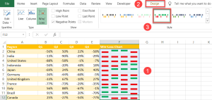 How to Create a Win-Loss Sparkline Chart in Excel [FREE Template ...