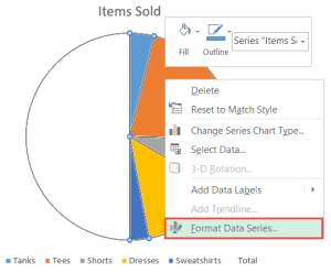 How to☝️ Create a Half Pie Chart in Excel