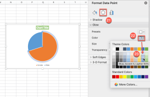 How to☝️ Create a Male/Female Pie Chart in Excel - Spreadsheet Daddy
