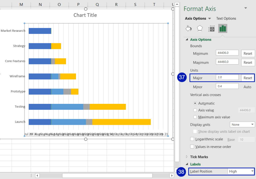 How to☝️ Make a Gantt Chart in Excel