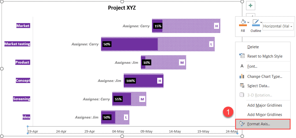 How to☝️ Make a Gantt Chart in Excel