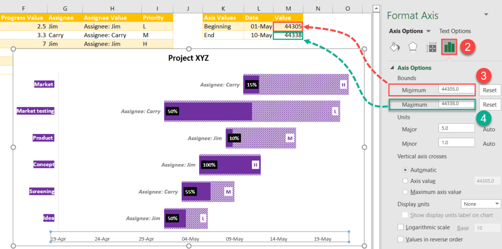 How to☝️ Make a Gantt Chart in Excel