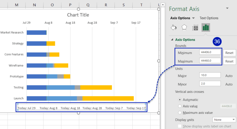 How to☝️ Make a Gantt Chart in Excel