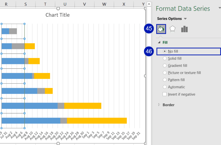 How to☝️ Make a Gantt Chart in Excel