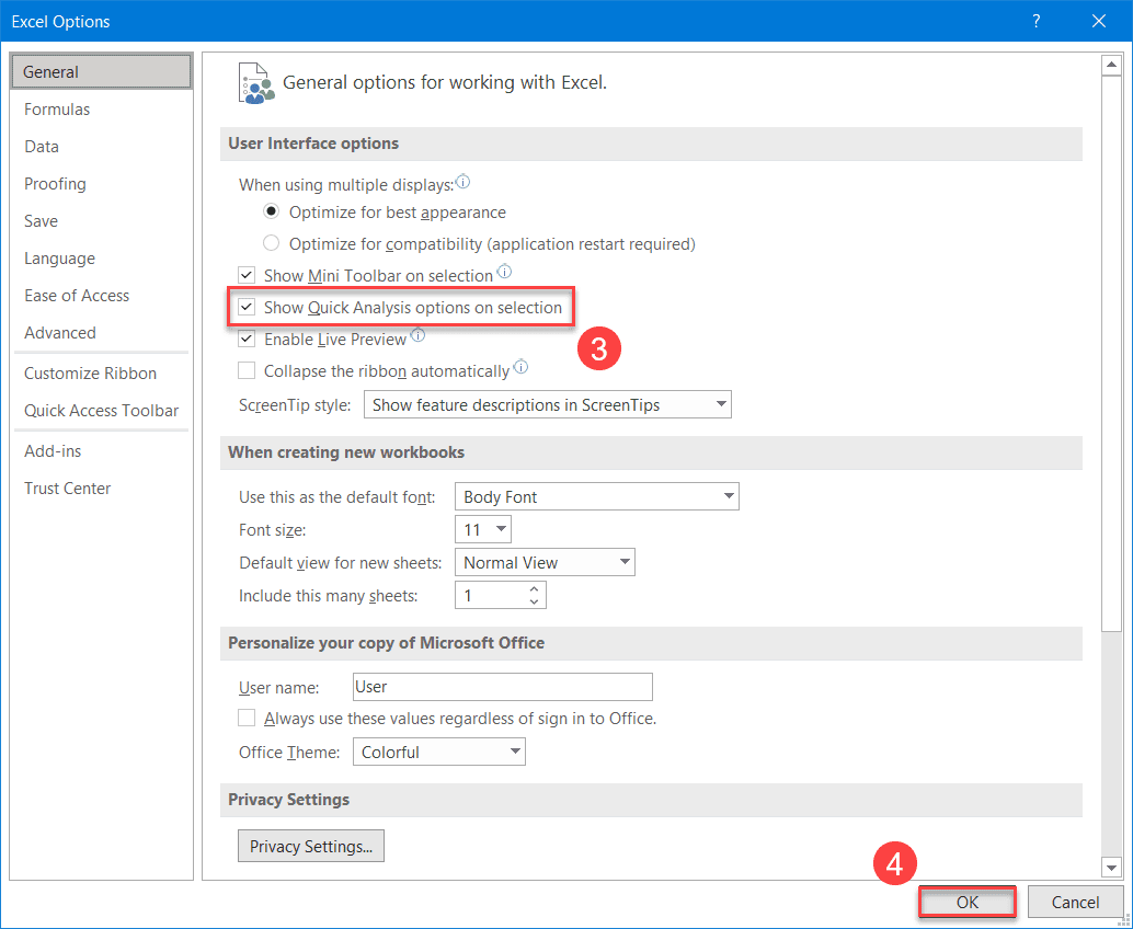 How to☝️ Use the Quick Analysis Tool in Excel - Spreadsheet Daddy