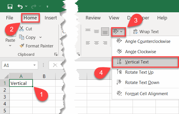 How To Make Text Vertical In Excel SpreadsheetDaddy