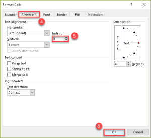 How to☝️ Indent Cell Data in Excel - Spreadsheet Daddy