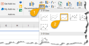 How to☝️ Make a Line Graph in Excel [Guide & Template] - Spreadsheet Daddy