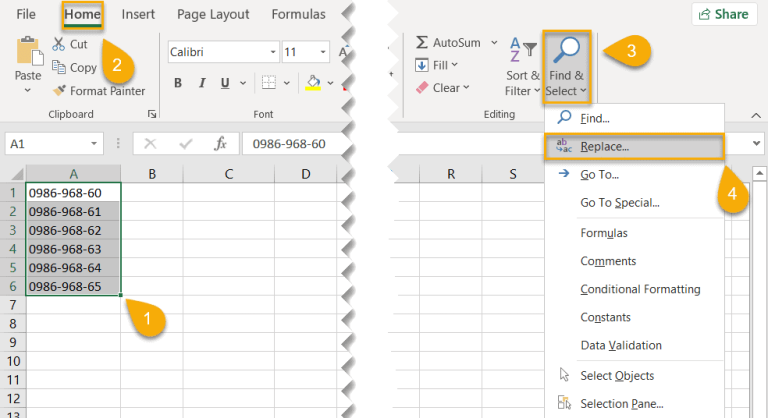 How To Remove Dashes In Excel Spreadsheet Daddy