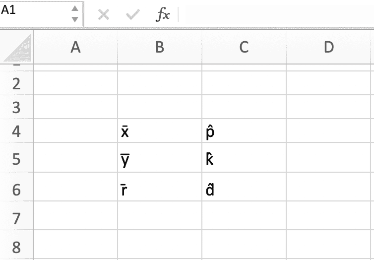 Average Symbol In Excel
