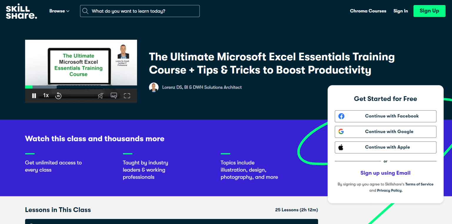 6 Best☝️ Excel Courses to Become a Power User in 2025 (with ...