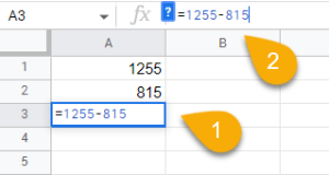 How☝️ to Subtract in Google Sheets - Spreadsheet Daddy