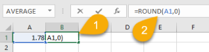 How to☝️ Round a Value to the Nearest Whole Number in Excel ...