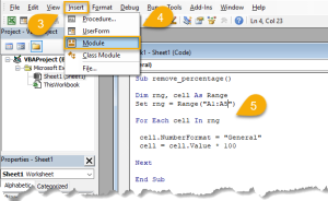 How to☝️ Remove the Percentage in Excel - Spreadsheet Daddy
