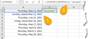 How to☝️ Extract the Month from a Date in Excel - Spreadsheet Daddy