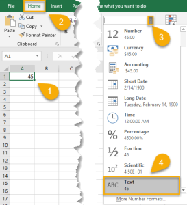 How to☝️ Add Zero at the Front of a Number in Excel - Spreadsheet Daddy