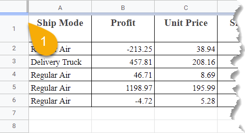 How to☝️ Lock a Row in Google Sheets - Spreadsheet Daddy