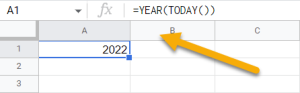 How to☝️ Insert the Today Date in Google Sheets - Spreadsheet Daddy
