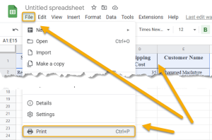 How to☝️ Set Print Area in Google Sheets - Spreadsheet Daddy