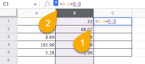 How to☝️ Total a Column in Google Sheets - Spreadsheet Daddy