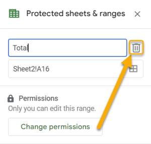 How to☝️ Protect a Cell in Google Sheets - Spreadsheet Daddy