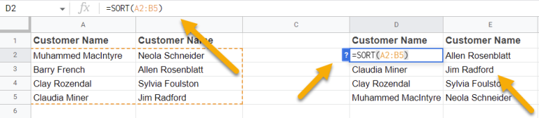How to☝️ Auto Sort in Google Sheets - Spreadsheet Daddy