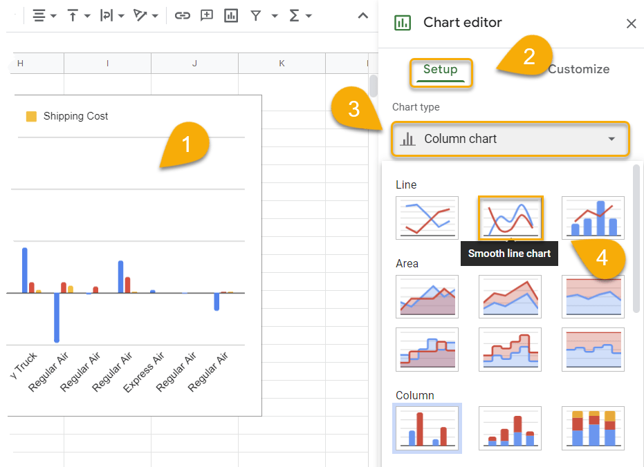 How to☝️ Make a Graph in Google Sheets - Spreadsheet Daddy