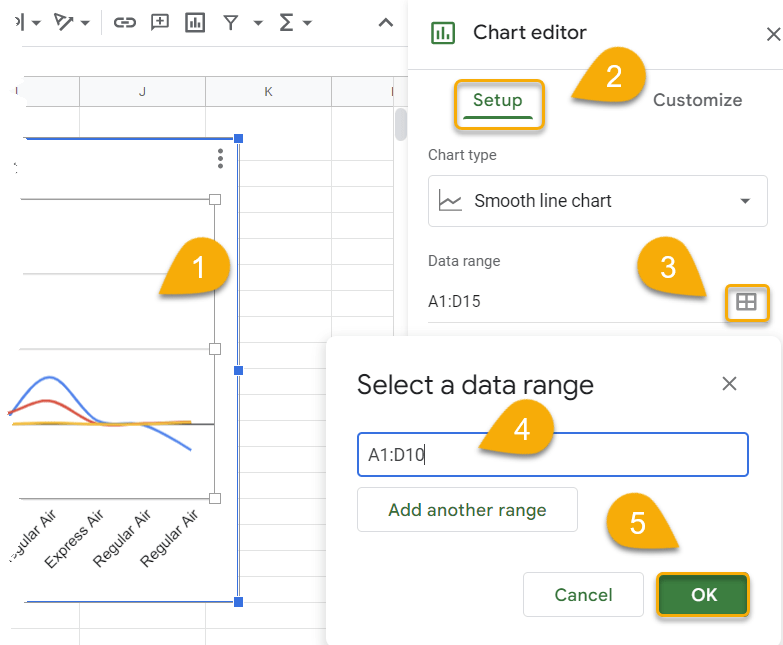 How To Make A Graph In Google Sheets Spreadsheet Daddy