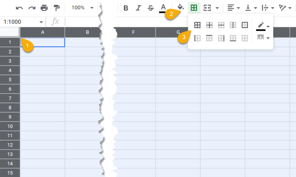 How To Make Gridlines Darker In Google Sheets Spreadsheet Daddy