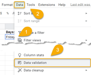 How to☝️ Set Up Data Validation Based on Another Cell in Google Sheets - Spreadsheet Daddy