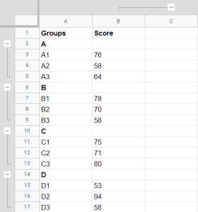 How to☝️ Group Rows and Columns in Google Sheets - Spreadsheet Daddy