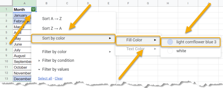 How to☝️ Sort Data by Column in Google Sheets - Spreadsheet Daddy