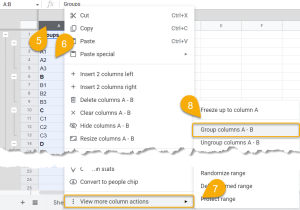 How to☝️ Group Rows and Columns in Google Sheets - Spreadsheet Daddy