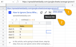 How to☝️ Remove Hyperlinks in Google Sheets - Spreadsheet Daddy