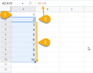 How to☝️ Increment Cell Values in Google Sheets - Spreadsheet Daddy