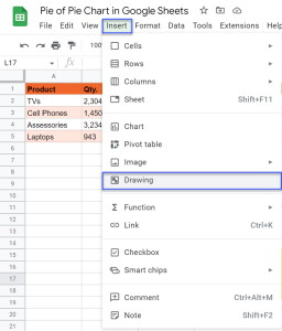 How to☝️ Make a Pie of Pie Chart in Google Sheets - Spreadsheet Daddy
