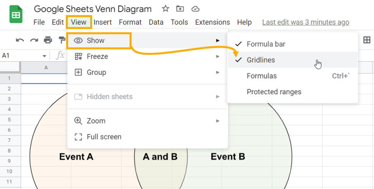 How to☝️ Make a Venn Diagram in Google Sheets - Spreadsheet Daddy