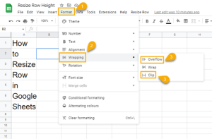 How to☝️ Change Row Height in Google Sheets (Quick and Easy) - Spreadsheet Daddy