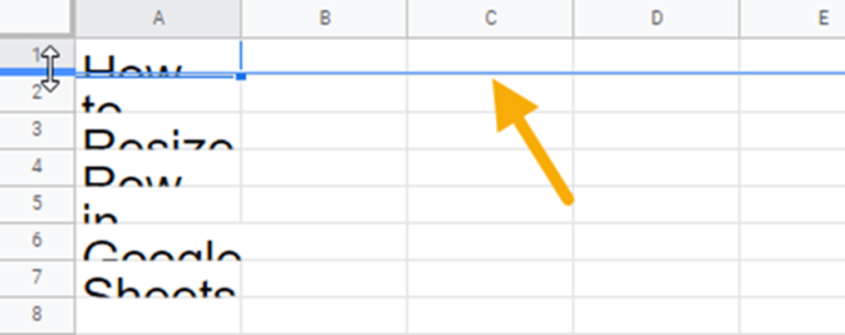 How to☝️ Change Row Height in Google Sheets (Quick and Easy) - Spreadsheet Daddy