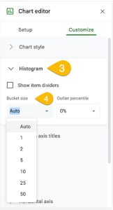 How to☝️ Change Histogram Bins and Bin Size in Google Sheets ...