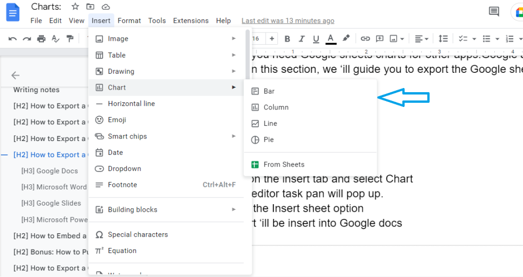 How to☝️ Export a Chart from Google Sheets - Spreadsheet Daddy
