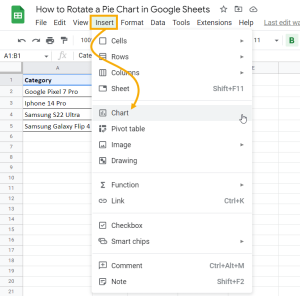 How to☝️ Rotate a Pie Chart in Google Sheets - Spreadsheet Daddy
