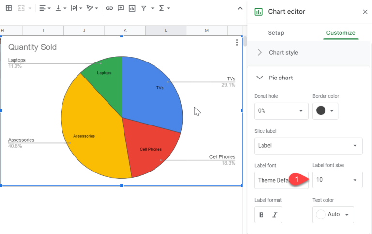 How to☝️ Label a Pie Chart in Google Sheets - Spreadsheet Daddy