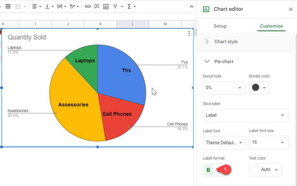 How to☝️ Label a Pie Chart in Google Sheets - Spreadsheet Daddy