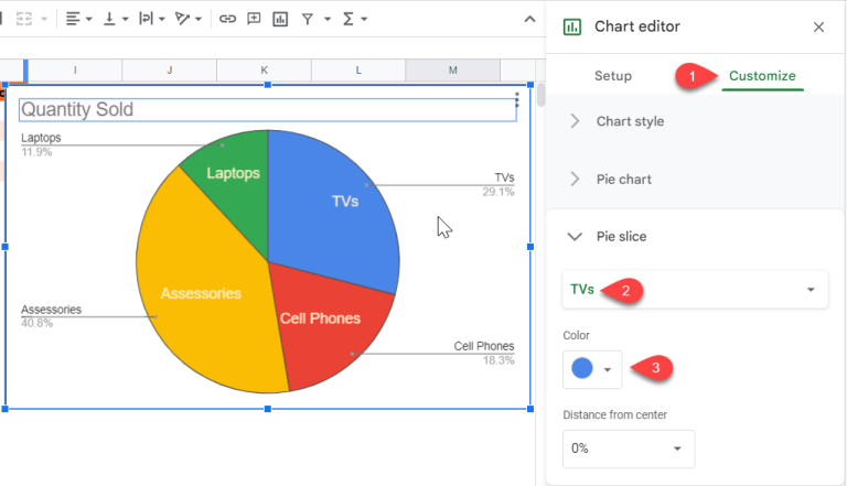 How to☝️ Label a Pie Chart in Google Sheets - Spreadsheet Daddy