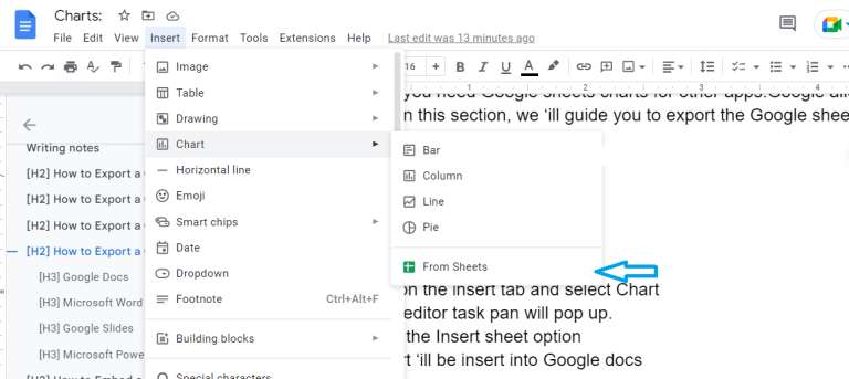 How to☝️ Export a Chart from Google Sheets - Spreadsheet Daddy
