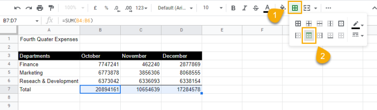 How to☝️ Underline in Google Sheets [2025 Guide] - Spreadsheet Daddy