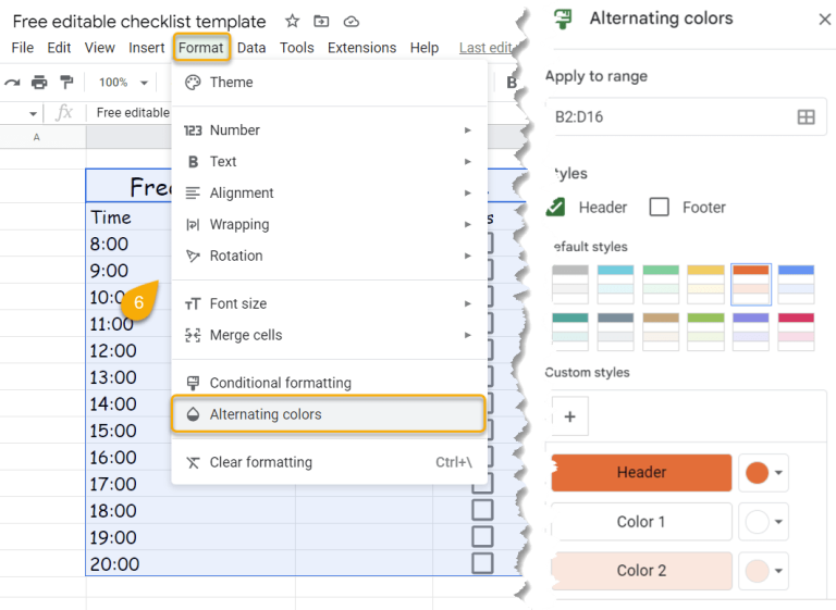 20 Free☝️ Google Sheets Checklist Templates & How to Make One ...