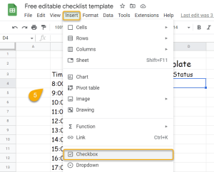 20 Free☝️ Google Sheets Checklist Templates & How to Make One ...