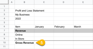 5 Free☝️ Google Sheets Profit and Loss Templates & How to Make One ...